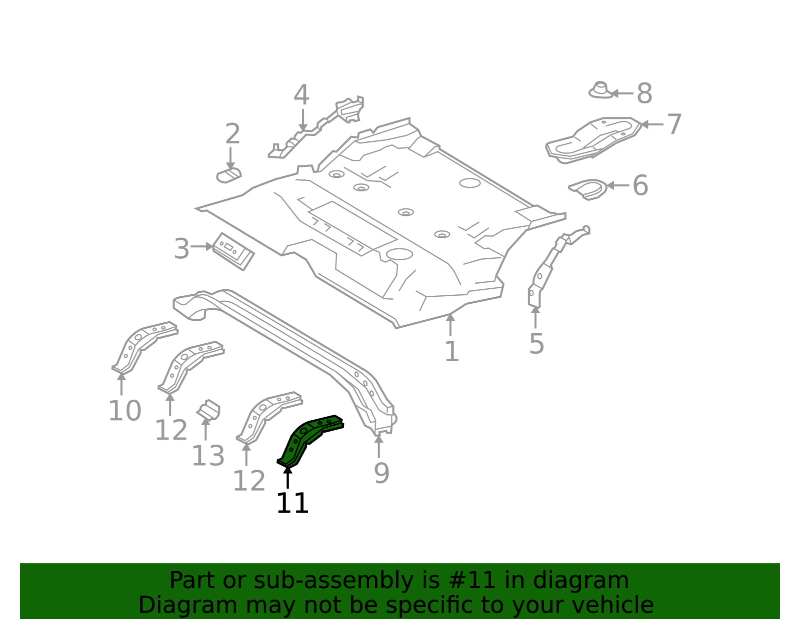 58216-60030 - Seat Bracket 2010-2021 Toyota 4Runner | Toyota San Diego ...