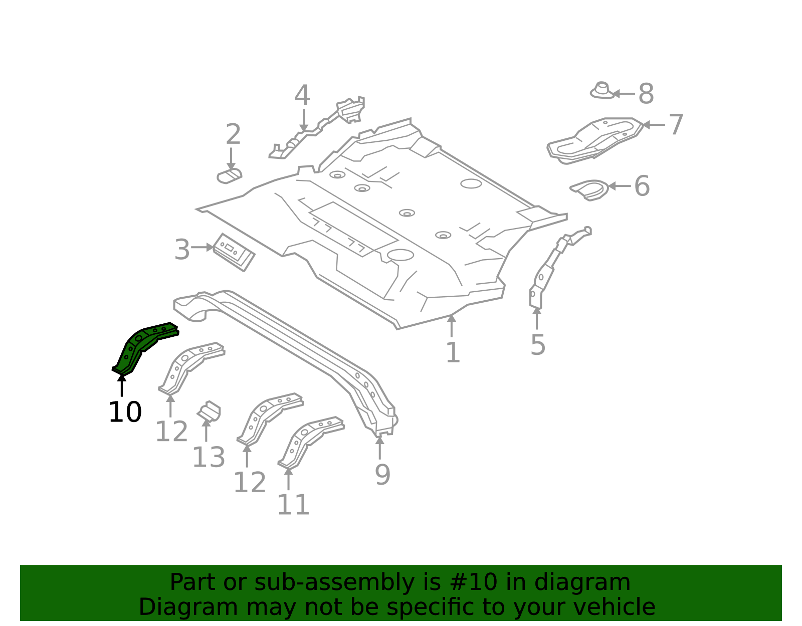 2010-2021 Toyota 4Runner 2010-2021 Toyota 4Runner - Seat Bracket 58215 ...