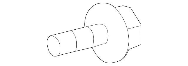 2007-2025 Toyota Washer Fluid Reservoir Filler Pipe Bolt 90119-A0156 ...