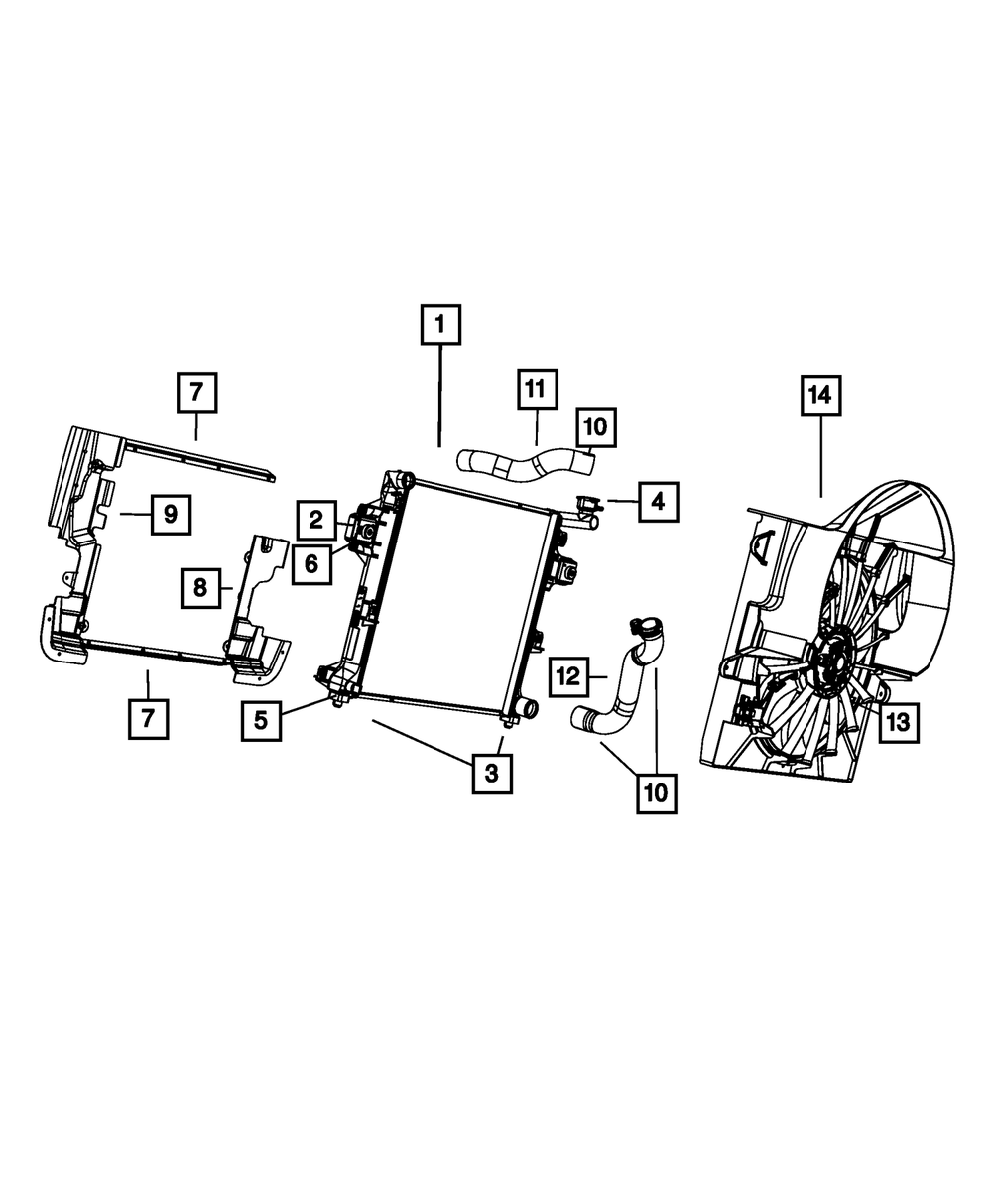 2004-2010 Jeep Hydraulic Fan Control Solenoid 05143201AA | Canada Mopar ...