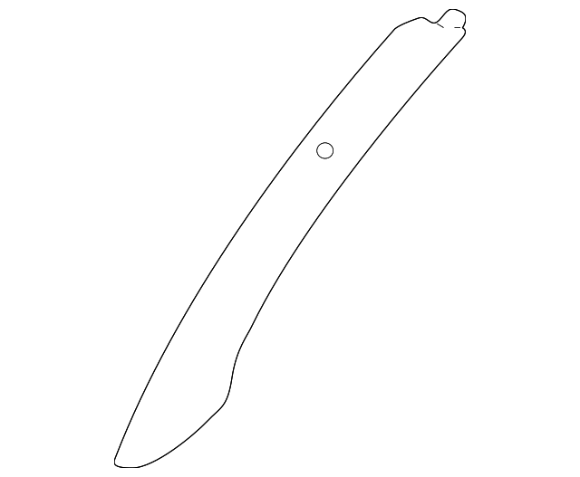 2004-2007 Cadillac CTS Windshield Pillar Trim 15214931 | Shop Matick ...