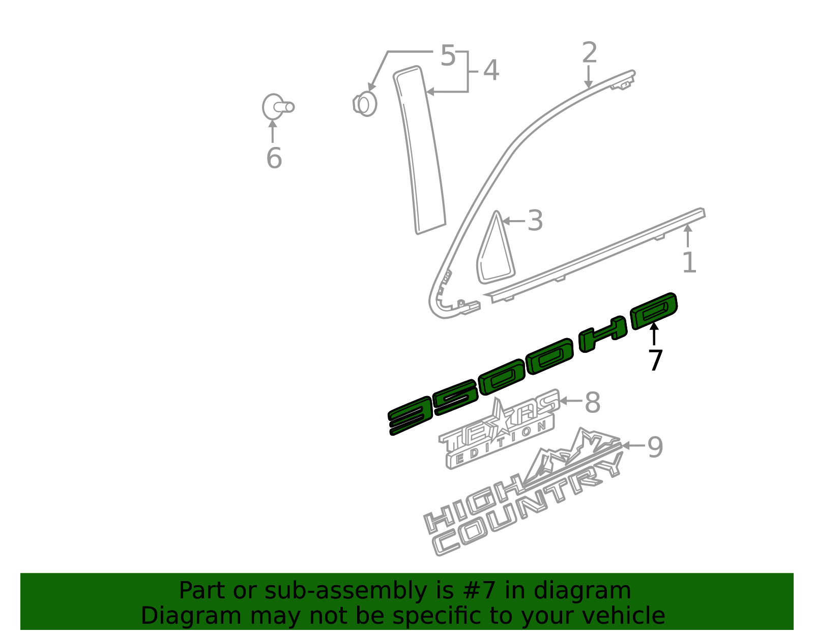 84359118 - High-Quality Front Side Door Weight Class Name Plate for ...