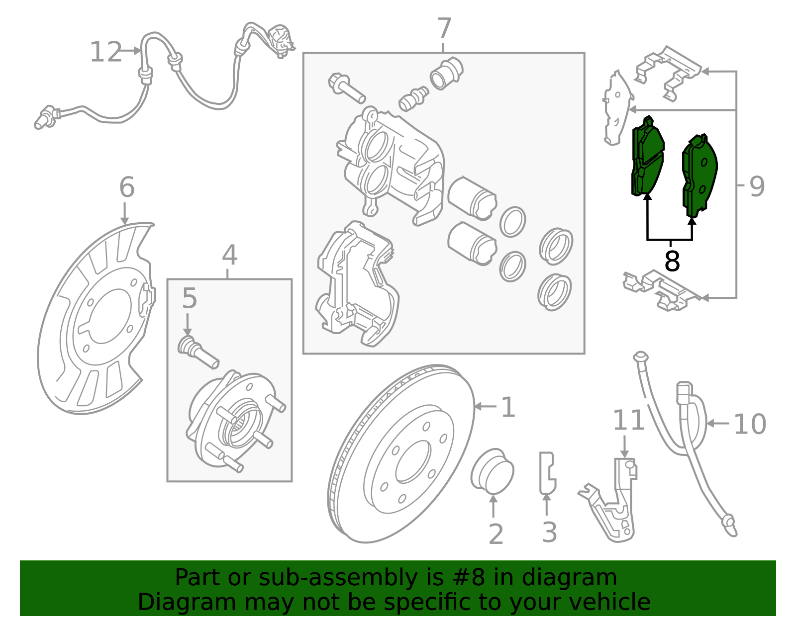 Brake Pad Set ? OEM Stopping Power You Can Trust | AutoNation Parts