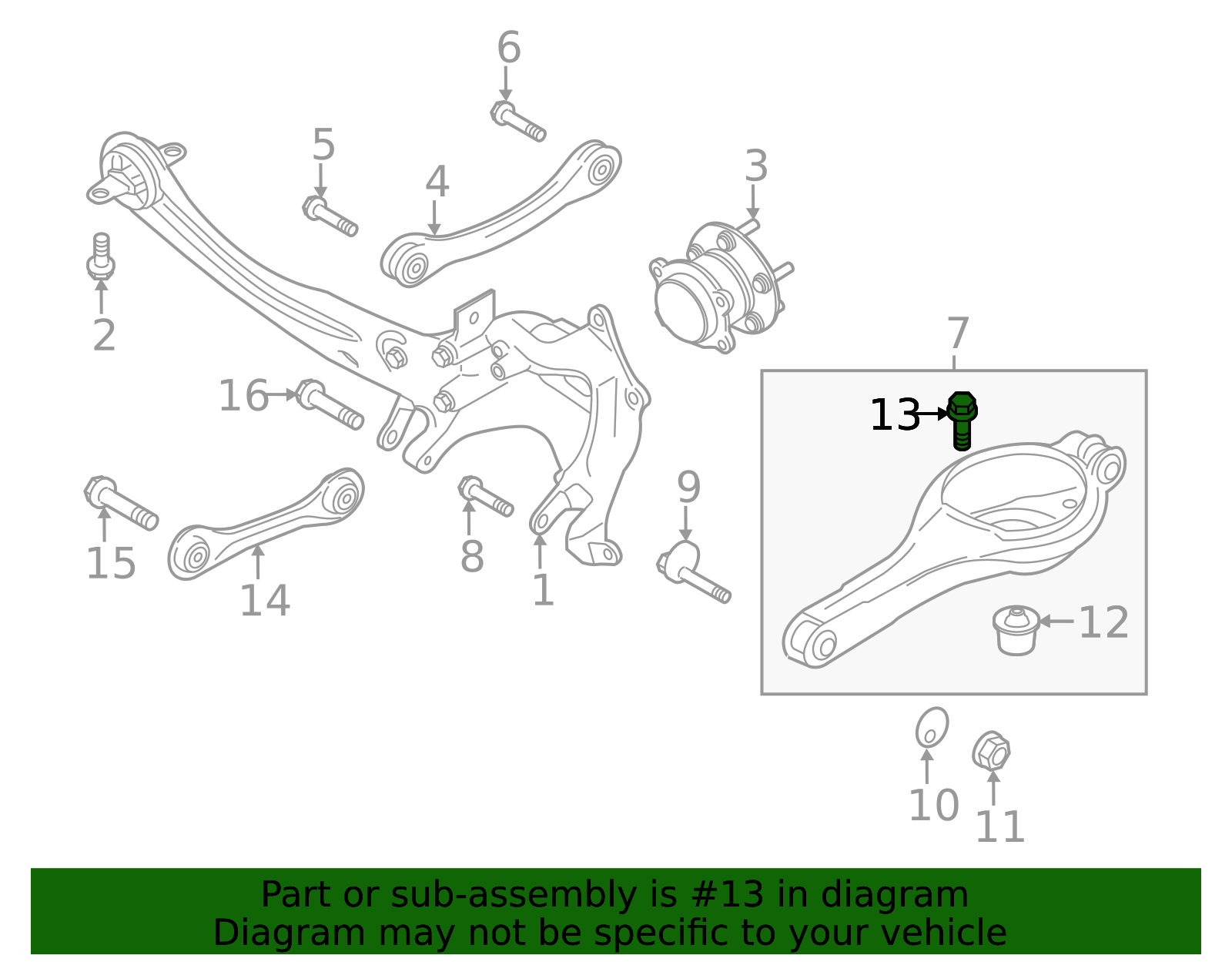 W708829-S439 - High-Quality Bumper Bolt for 2013-2019 Ford | AutoNation ...