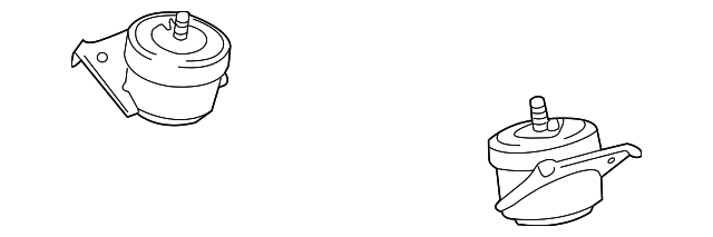 2003-2009 Toyota Front Mount (requires 2 per engine, product sold ...