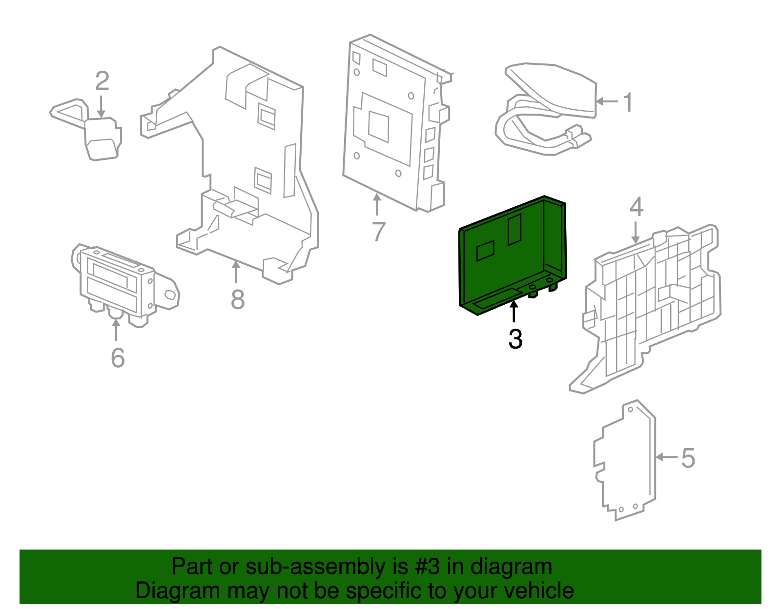 84298328 - 2017-2022 GM - Module | Partners Chevy