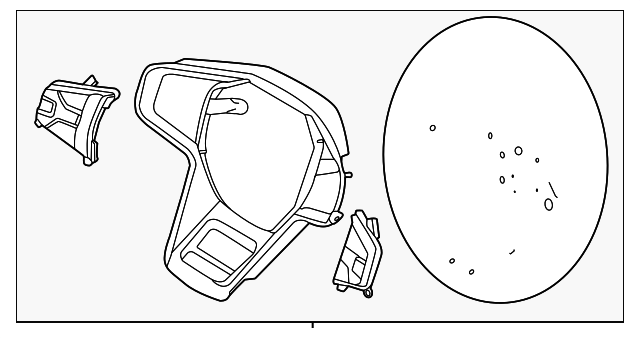 2021-2025 Ford Bronco | Strg Wheel Assembly | M2DZ-3600-BA | Walls ...