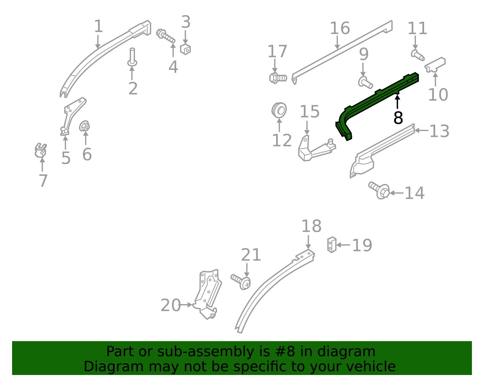 2015-2023 Ford Transit Connect | Center Track | DT1Z-1525004-S | Walls ...