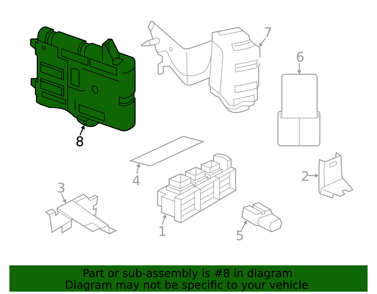 2019-2022 Nissan Altima Control Module 284B1-6CA1A | TascaParts.com