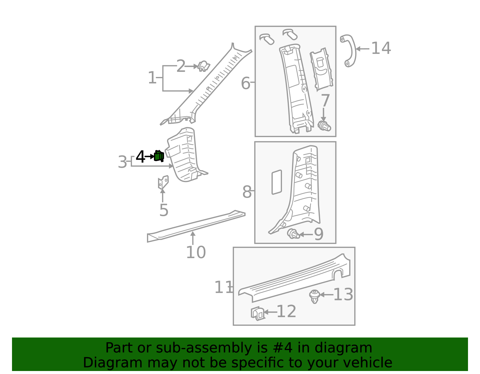 Genuine Official Toyota Cowl Trim Clip part# 90467-09204 for 2002-2020 ...
