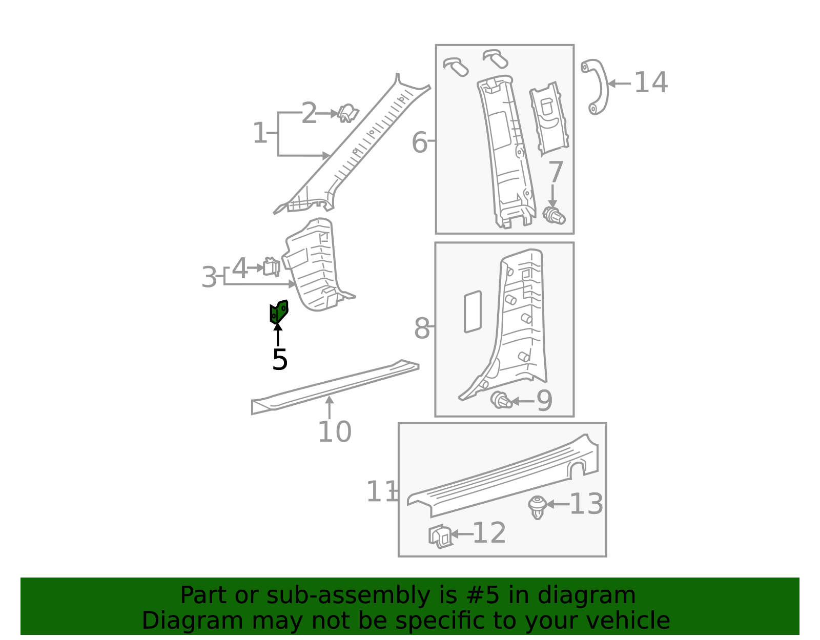 62226-08030-C0 - Trim 2015-2020 Toyota Sienna | Norm Reeves Toyota ...