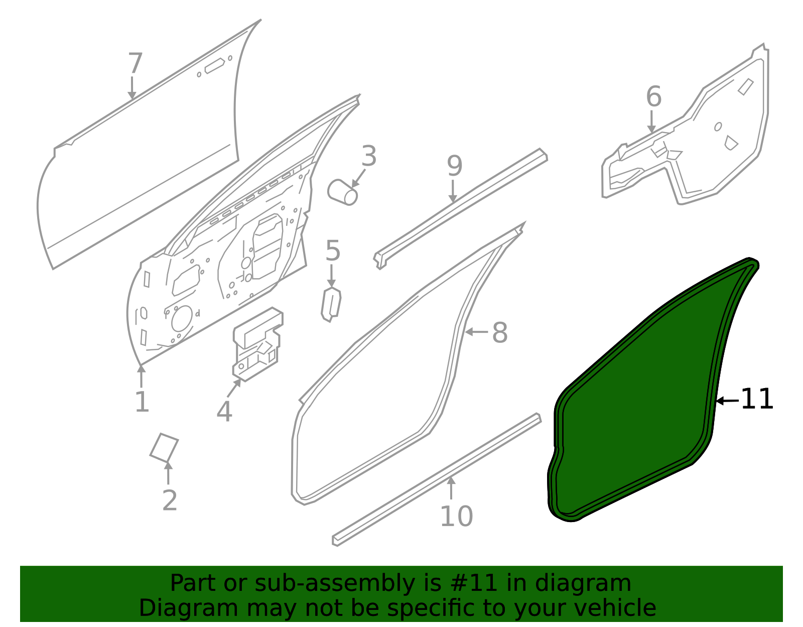 Door Seal – OEM Weatherproofing for a Quieter Ride | AutoNation Parts