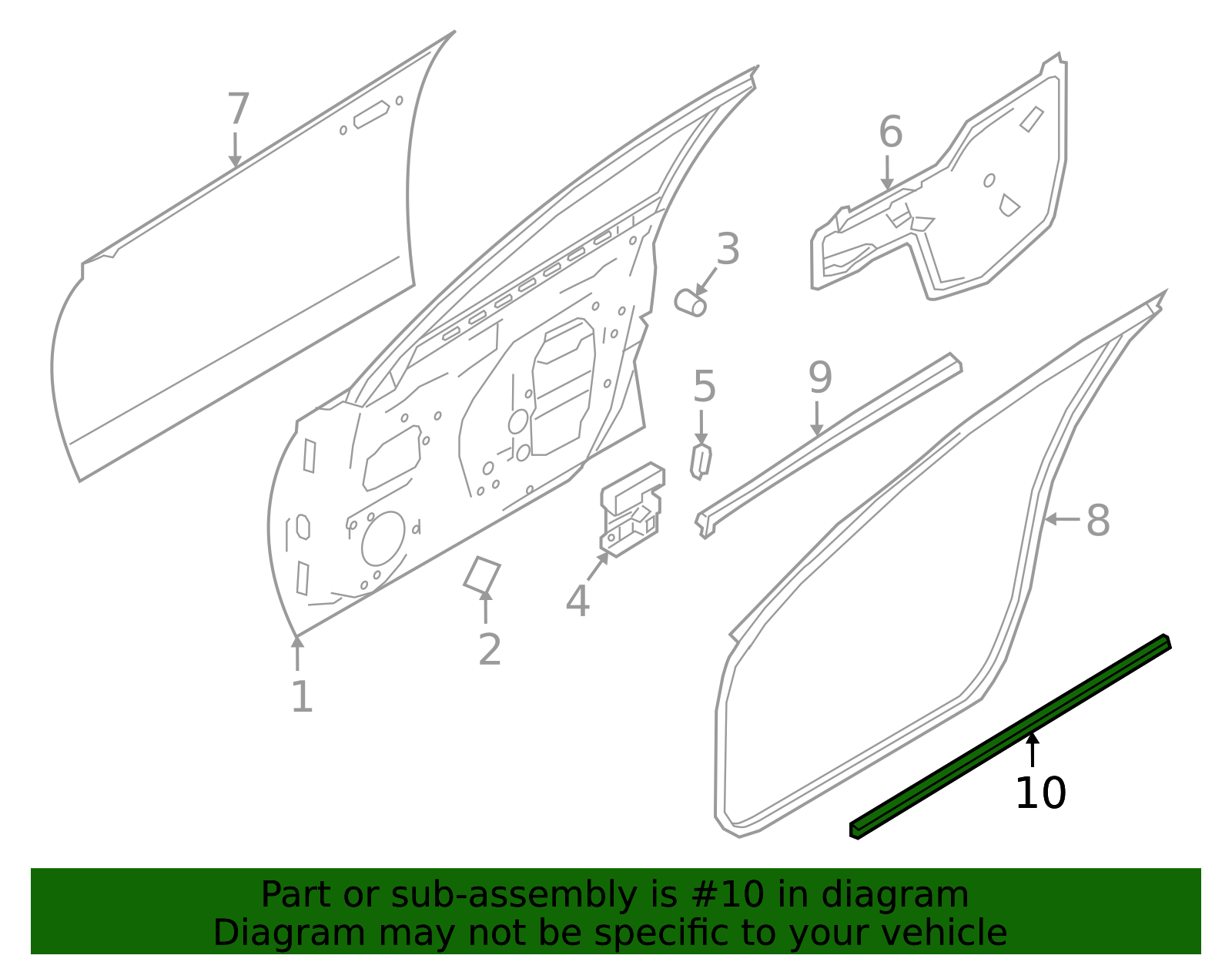 2019-2025 Nissan Altima Lower Seal 80839-6CA0C | Nissan Parts Central