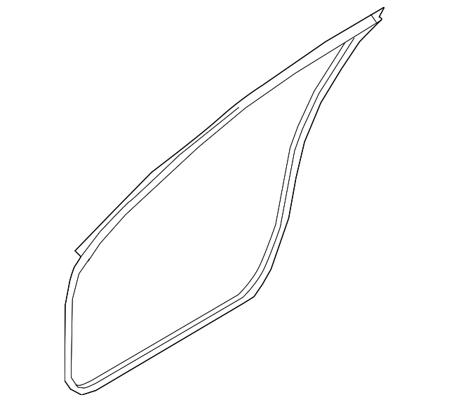 80830-6CA0A - Door Weather-Strip 2019-2025 Nissan Altima | Boro Nissan ...