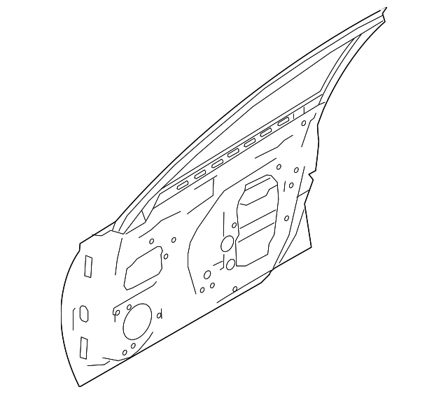 2021-2025 Nissan Altima Door Shell 80101-9HE0A | My Nissan Part