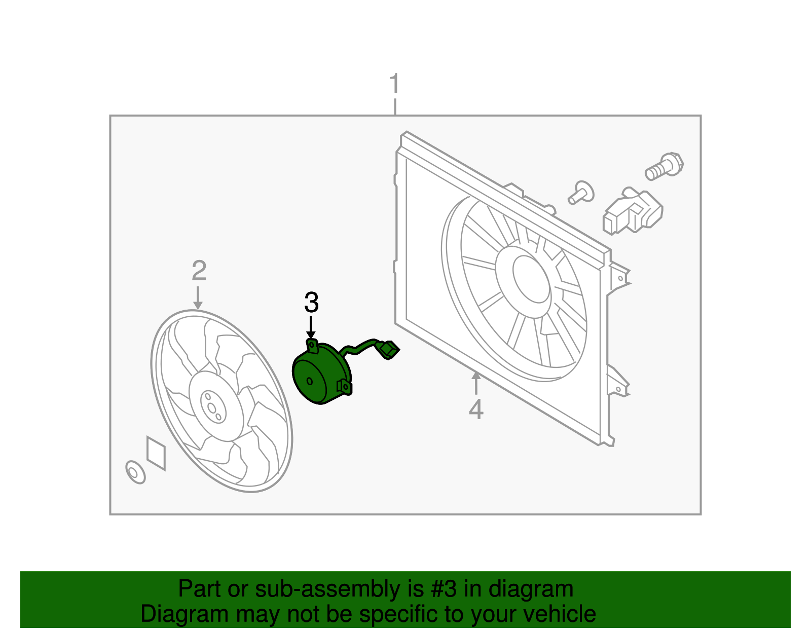 25386-2K100 - Fan Motor - 2010 2011 Kia Soul | World Kia Parts