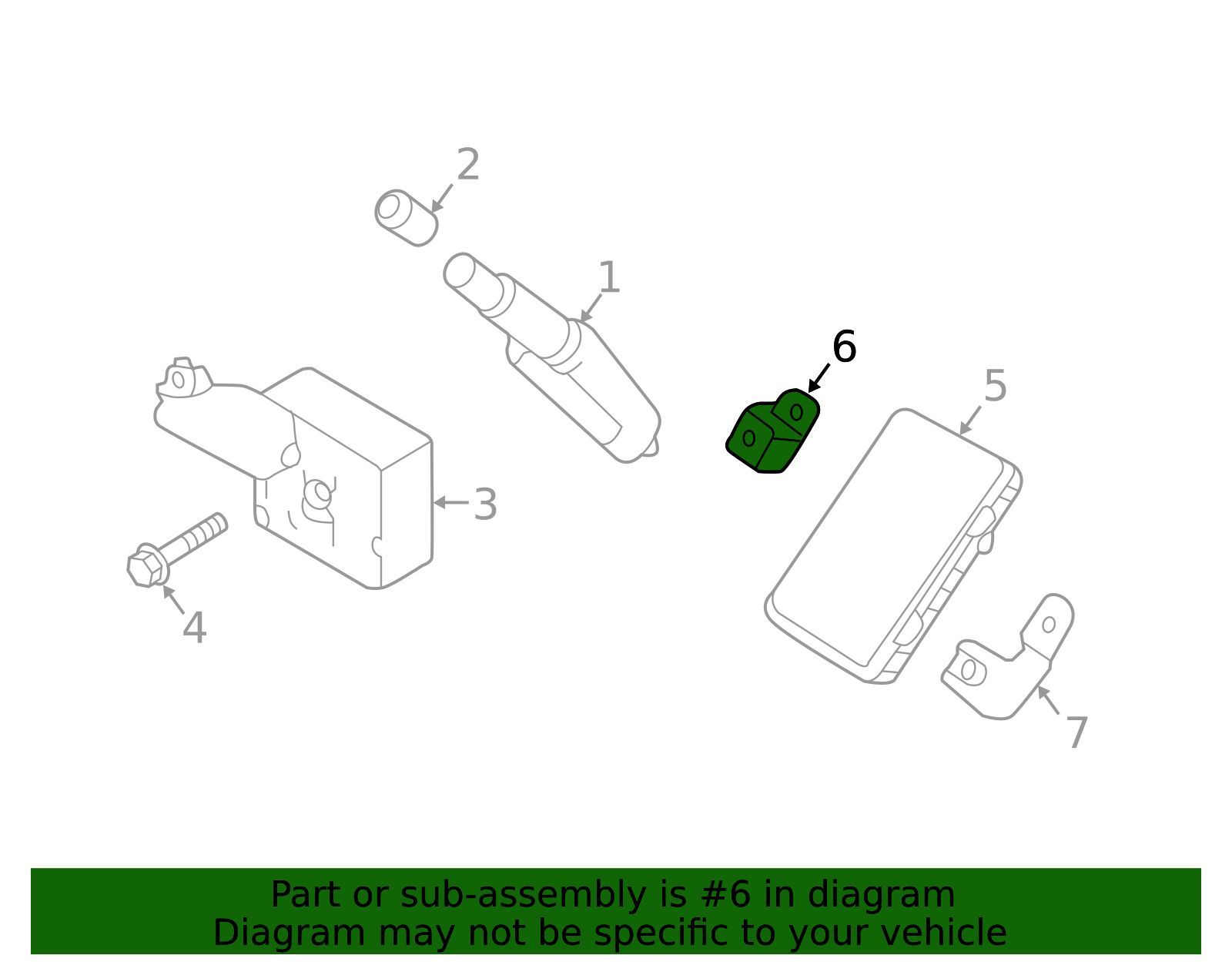 28452-EZ50B - Controller Upper Bracket 2016-2024 Nissan | Official ...