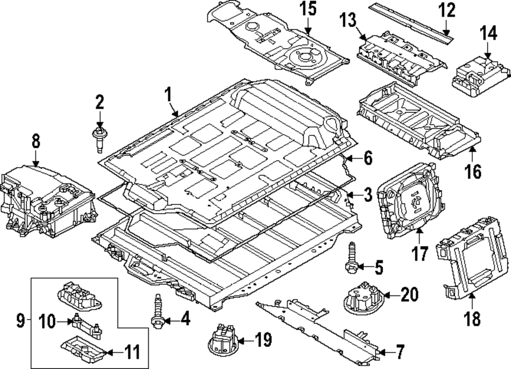 OEM BMW Lower Housing Part# 61278847571 | BMW Parts Center