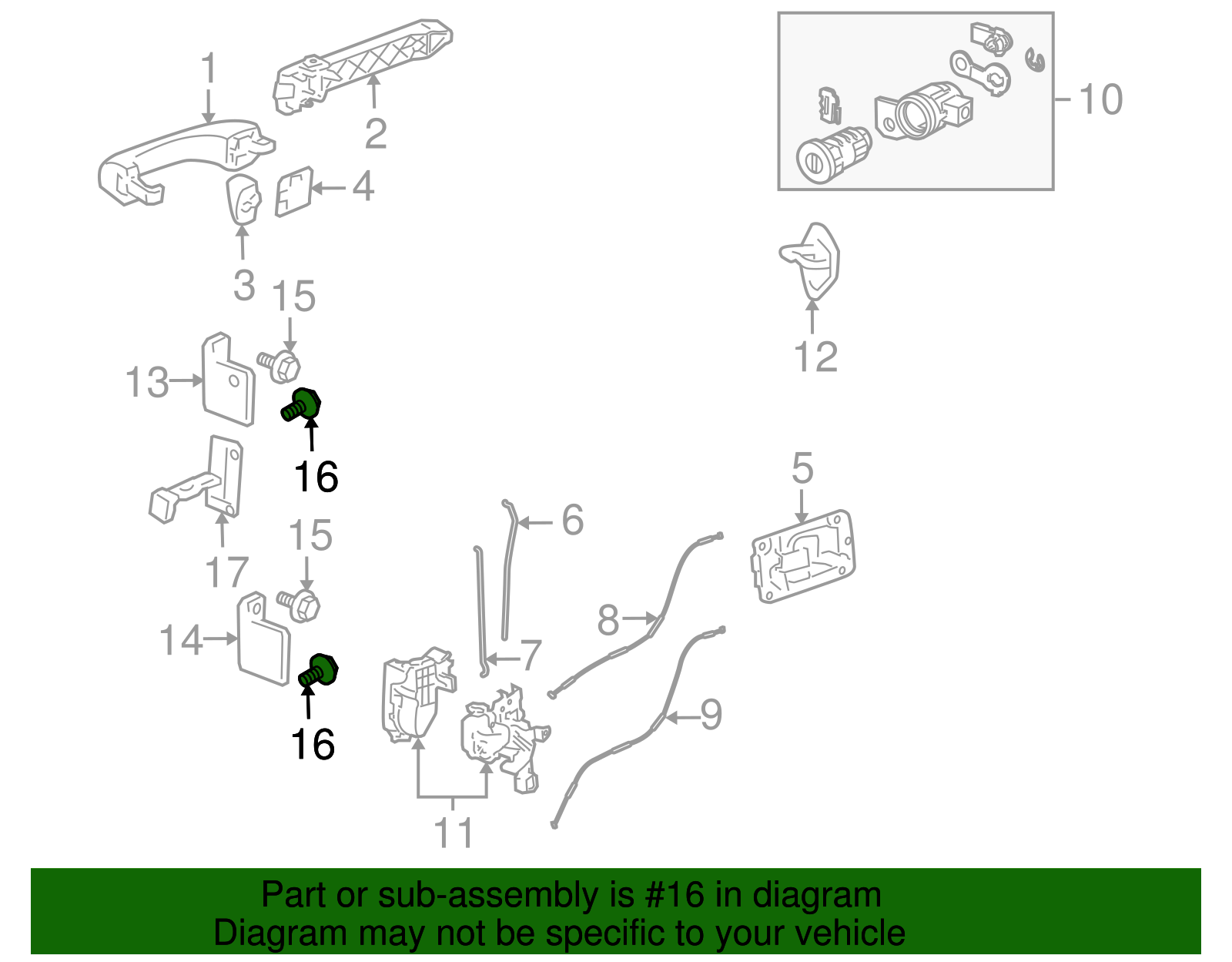 2006-2025 GM Multi-Purpose Bolt 11561763 GM | GMPartsDirect.com