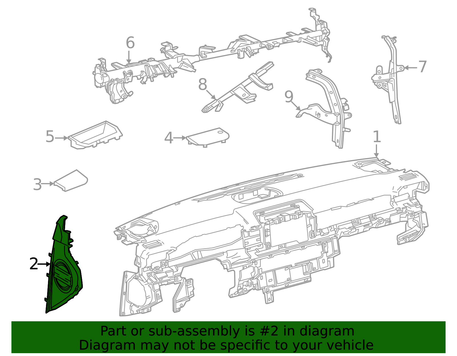 Genuine Official Toyota Side Cover part# 55318-35110-C0 for 2025 Toyota ...