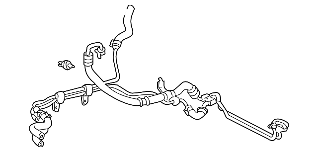 2004-2006 Toyota Tundra Power Steering Pressure Hose 44410-0C082 | OEM ...