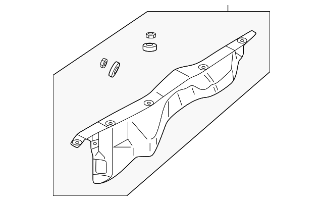 2011-2014 Nissan Murano Fender Splash Shield 638E9-1AA0B | Nissan RVA