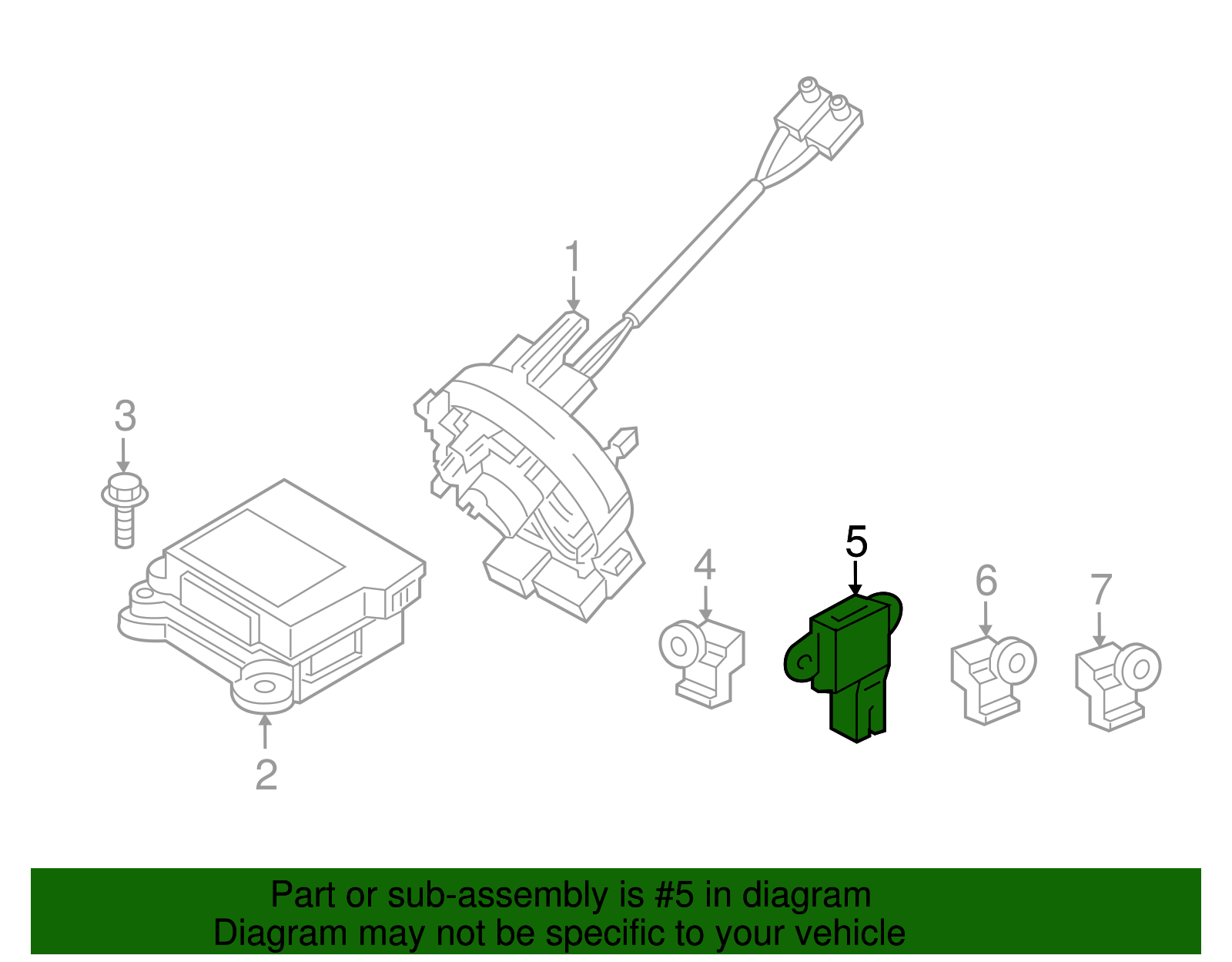 2018-2023 Kia Stinger | Pressure Sensor | 95930-J5000 | Kia Auto Parts