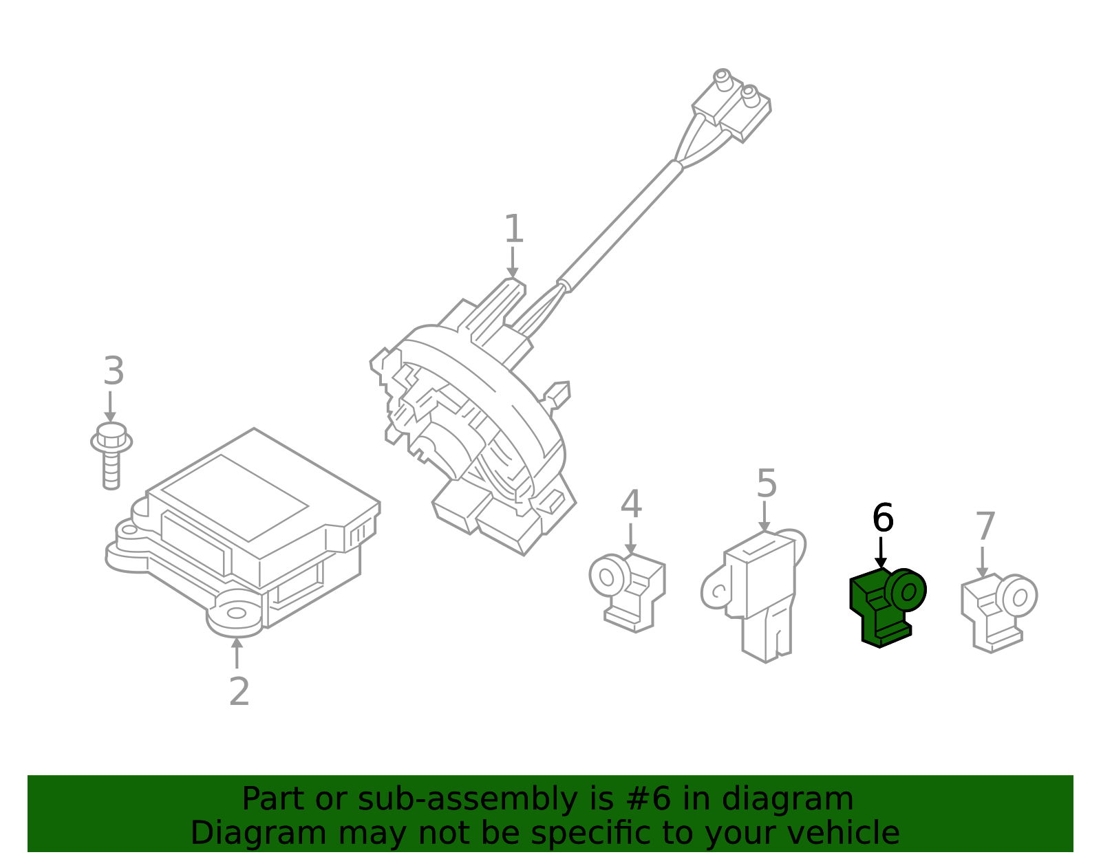 95920-J5000 - Ft Impact Sensor 2018-2023 Kia Stinger | Kia.Parts Store