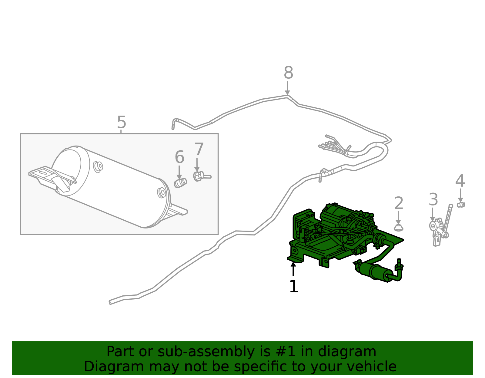 2021 GM Automatic Level Control Module 84951816 | GM Parts Center
