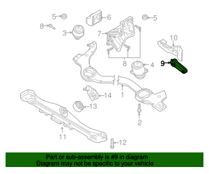 2003-2010 Porsche Cayenne Strut 955-375-101-13 | Sunset Porsche Parts