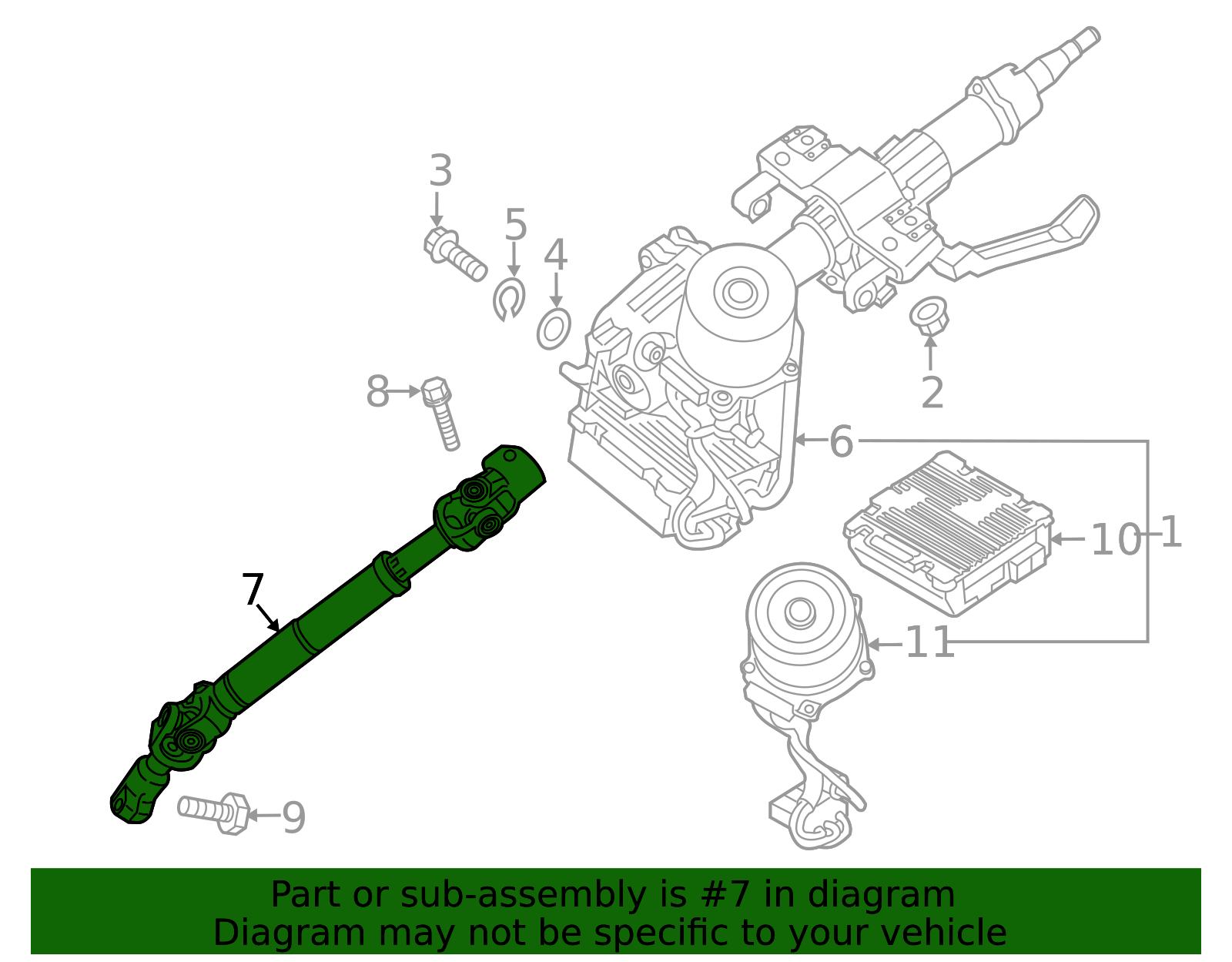 Lower Shaft 56400-B2000 | OEM Parts Online