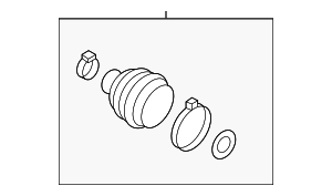 3QF-598-203-A - Outer Boot 2020-2025 Volkswagen | Wolfsburg Parts Direct