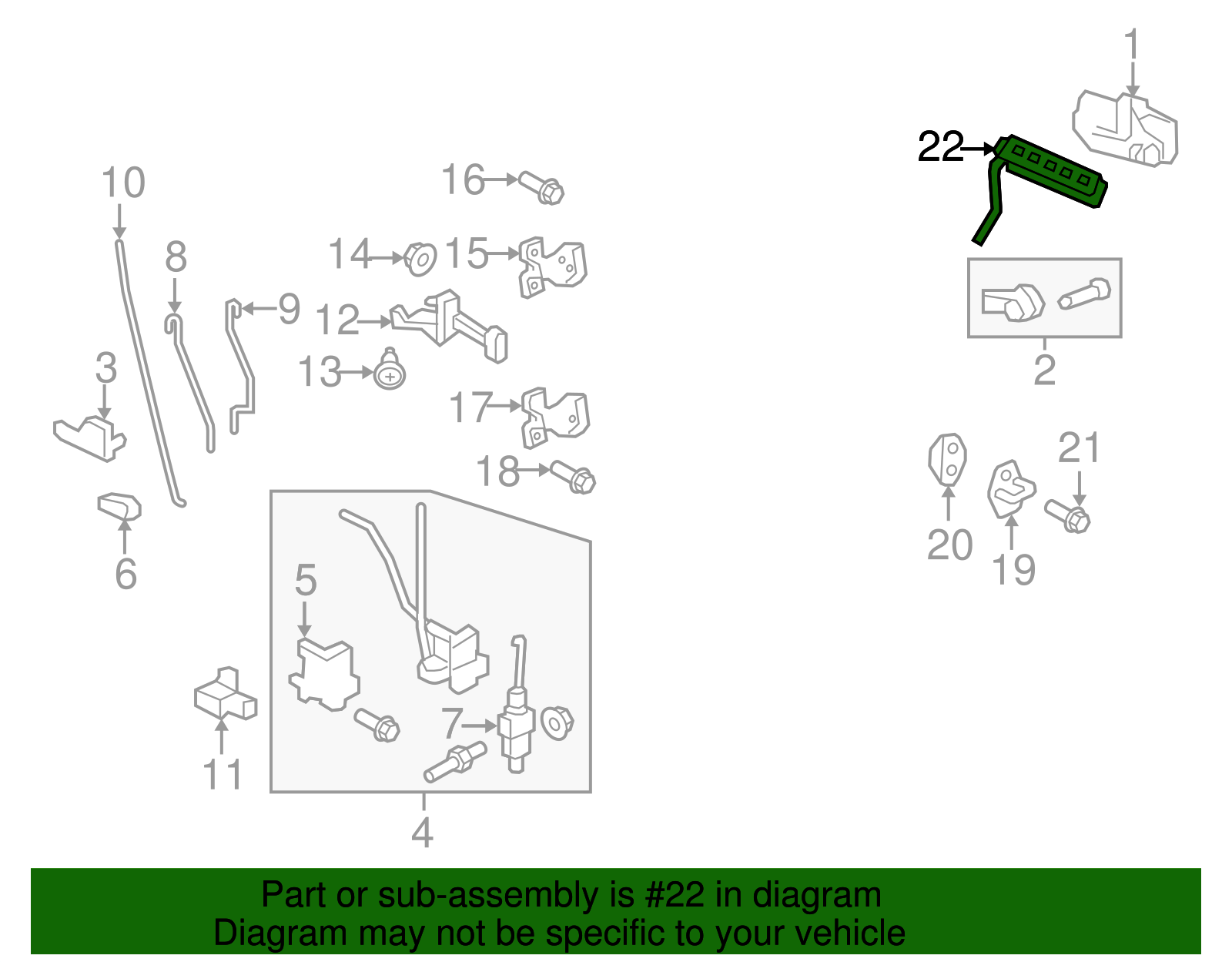2002-2017 Ford Expedition | Keyless Lock Pad | 8L1Z-14A626-A | Walls ...