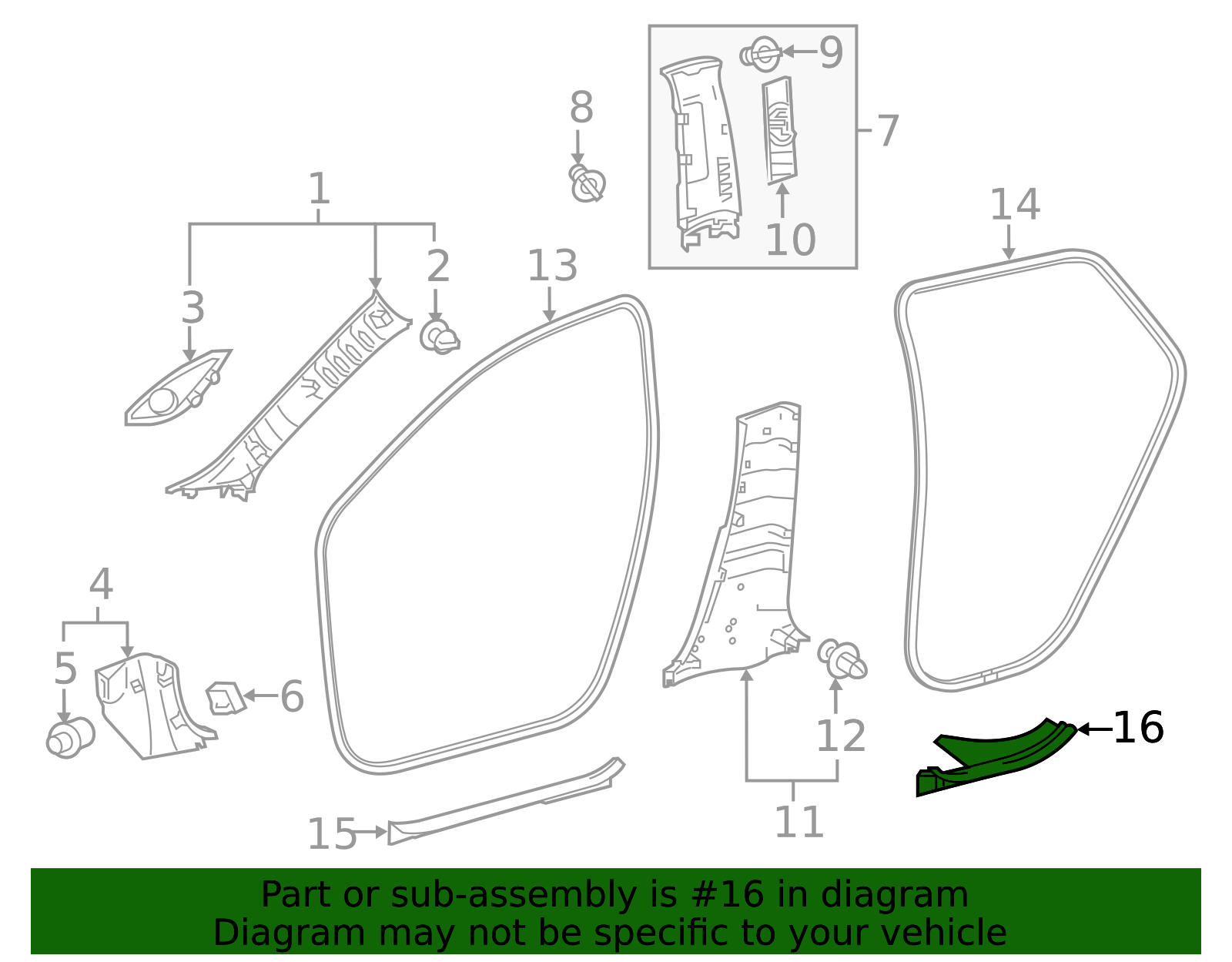 2020-2025 Toyota Corolla Door Sill Plate 67918-12200-C0 | Toyota Parts ...
