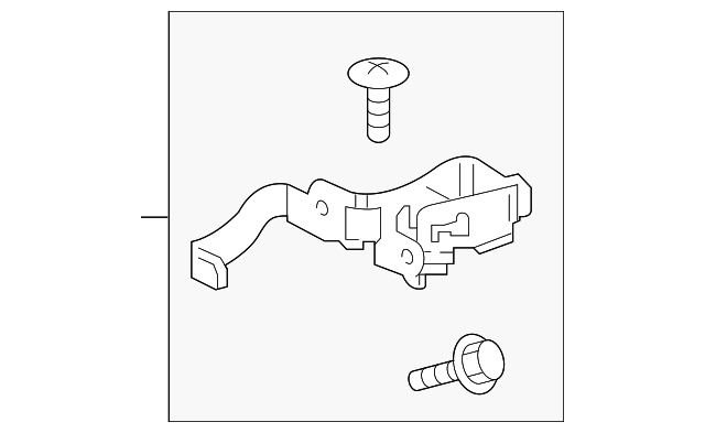 Genuine Toyota Cruise Control Distance Sensor Bracket part# 88201-60010 ...