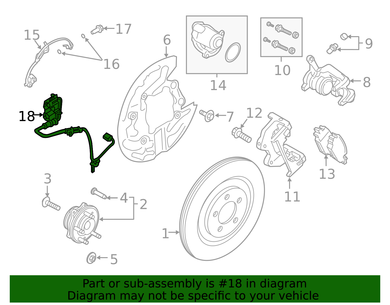 2024-2025 Ford Sensor Assembly R1MZ-2C190-D | QuirkParts