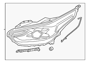92102-M7200 - Headlamp Assembly 2019-2021 Kia Forte | Kia.Parts Store
