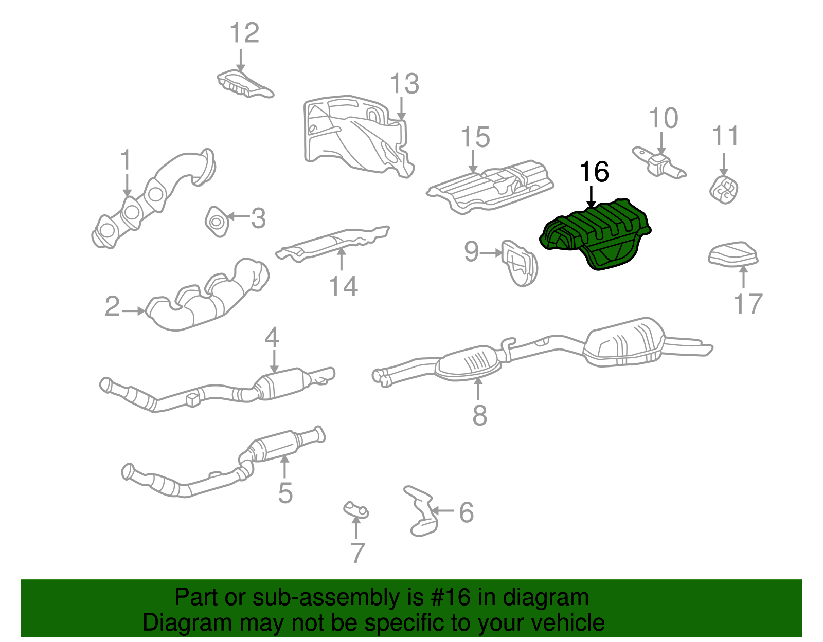 210-682-02-71 - Heat Shield 1996-2002 Mercedes-Benz | Mercedes-Benz ...