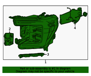 86546575 - High-Quality Composite Assembly for 2021-2024 GMC ...