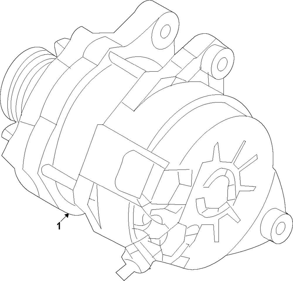 PGH1-18-300 - Alternator - 2022-2023 Mazda 3 | Mazda OEM Parts Outlet