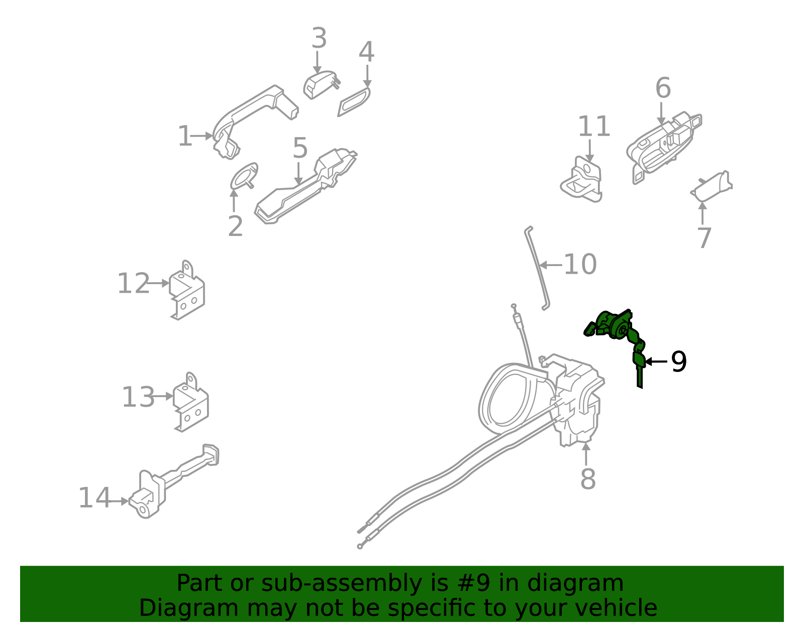 2020-2025 Nissan Versa Cylinder & Keys K9810-6EM1B | Scott Evans Nissan ...