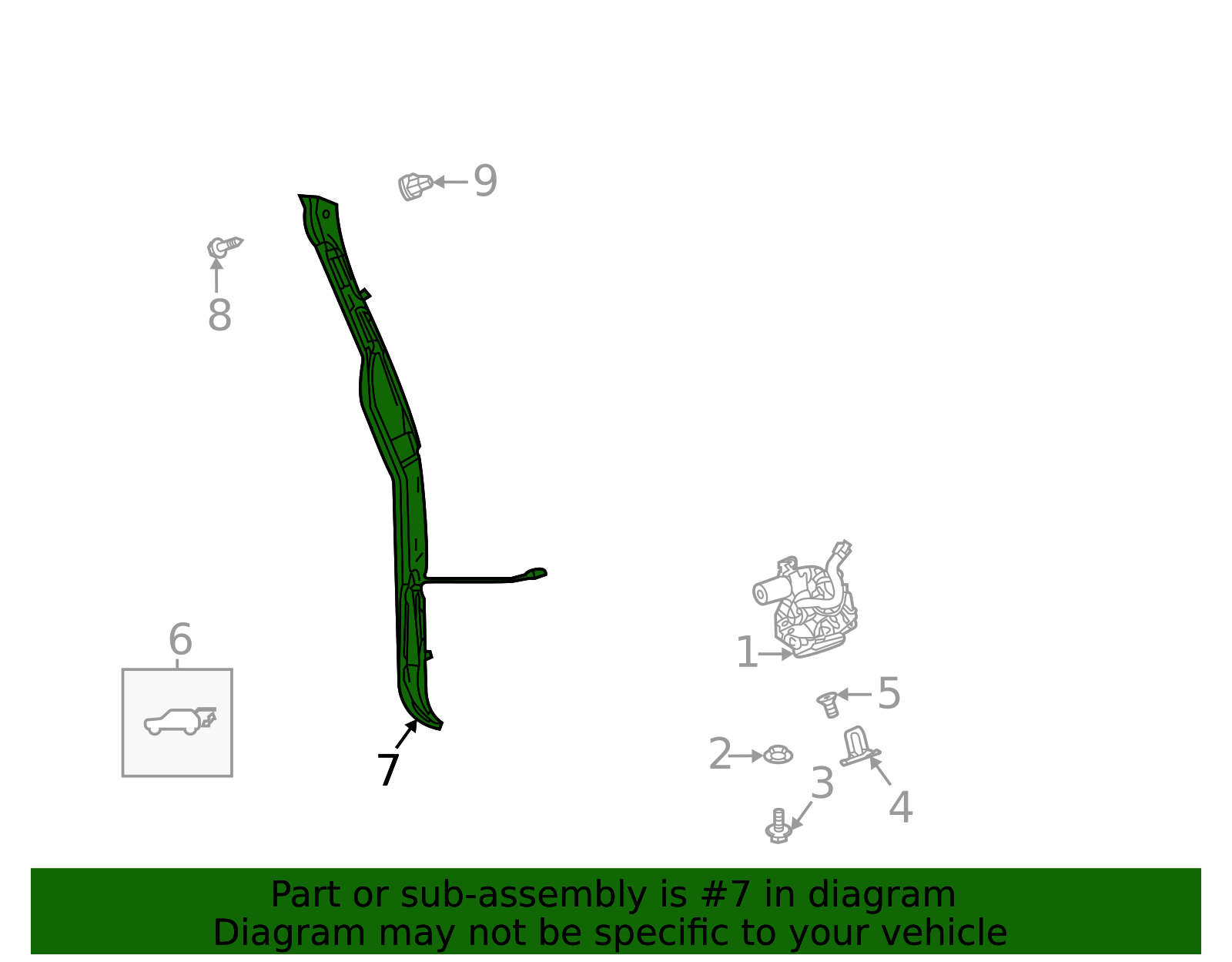 2021-2025 Toyota Sienna Sensor 84270-08020 | Toyota Parts Center