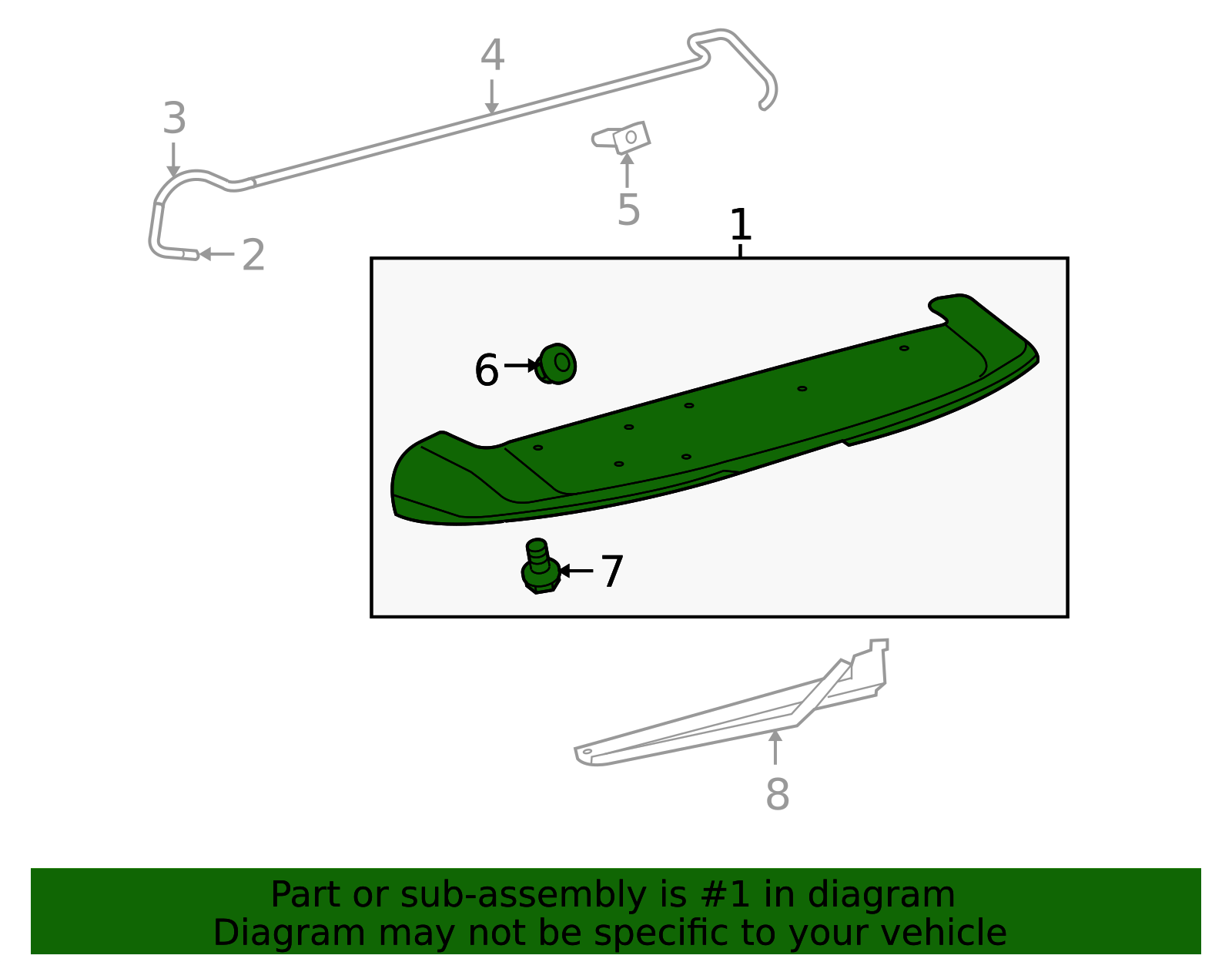 Genuine Official Toyota Spoiler (Rear) part# 76085-35903 for 2010-2024 ...
