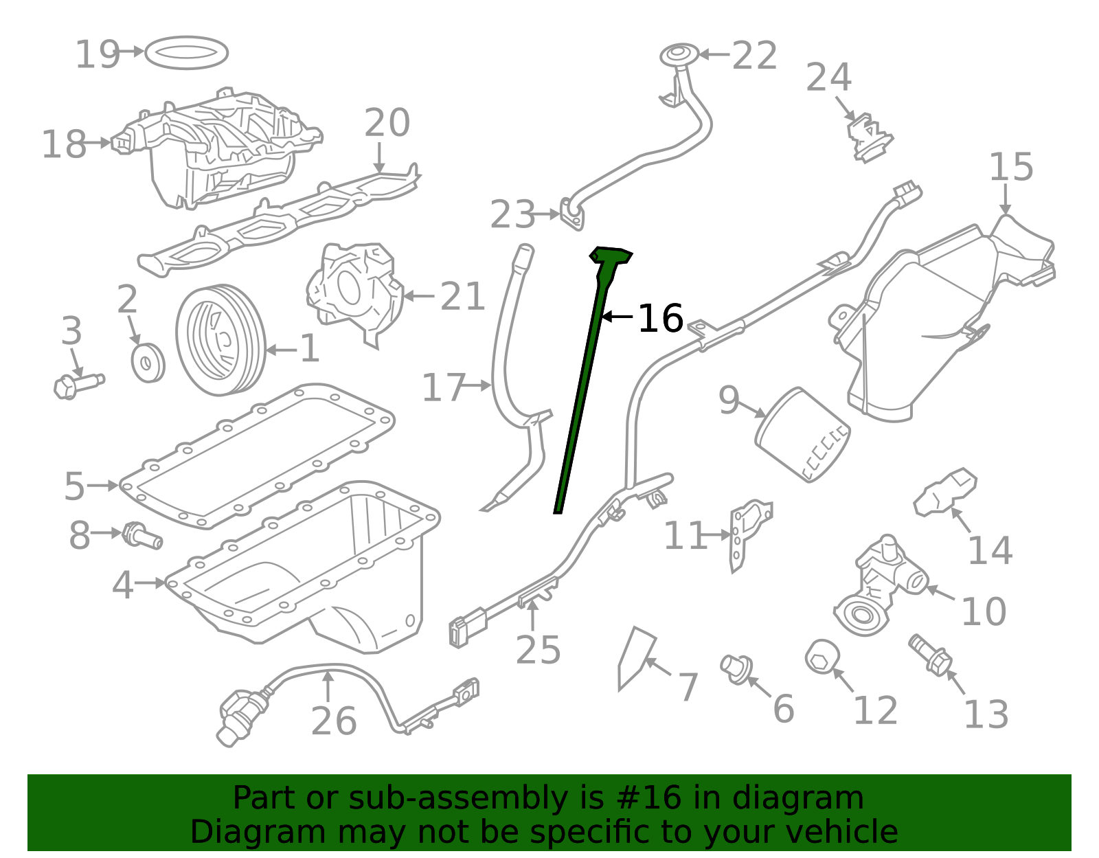 5L1Z-6750-AA - 2005-2017 Ford - Dipstick | Dealer Auto Parts