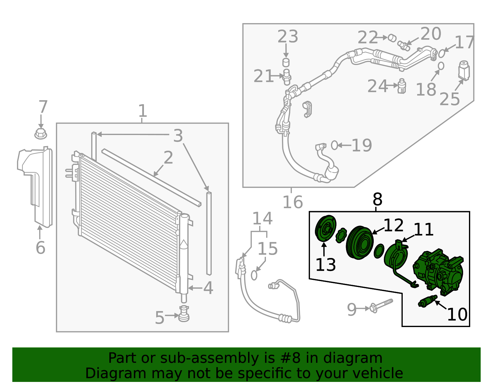 97701-H9200 - Compressor Assembly 2020-2023 Kia Rio | Kia.Parts Store