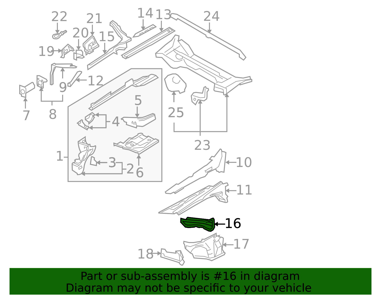 4F0-810-253-B - Suspension Strut Tower Bracket 2005-2011 Audi | Audi ...