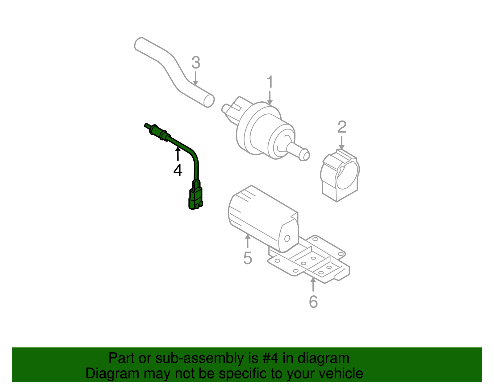 Hyundai - 39210-23750 - Oxygen Sensor - 2003-2009 Hyundai | OEM Hyundai ...