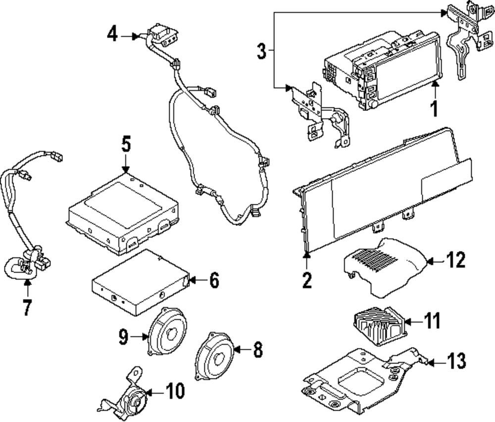2025 Nissan Kicks Controller 2591A-7KA0C | Bill Kay Nissan Parts