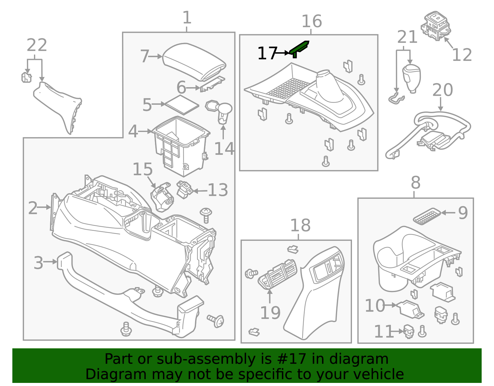 2017-2023 Nissan Finish Panel Cover 96945-4BA2A | Nissan OEM Parts Outlet