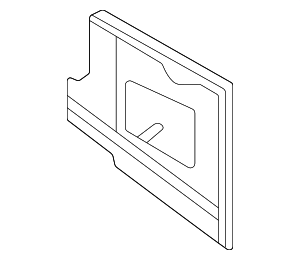 Hyundai - 86633-T1100 - Outer Bracket - 2022-2024 Genesis G80 | OEM ...